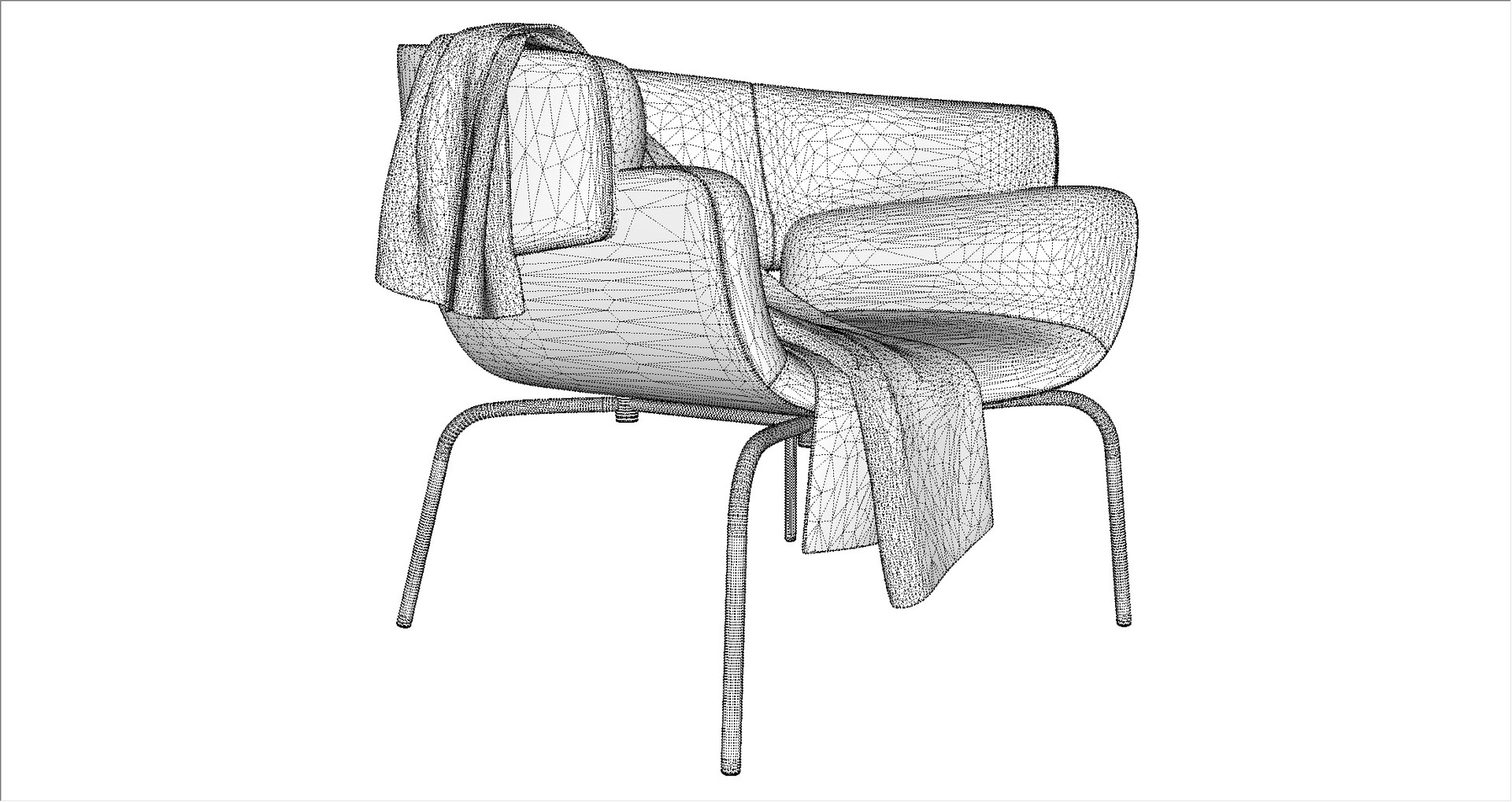 Arm Chair Model - TurboSquid 2034867