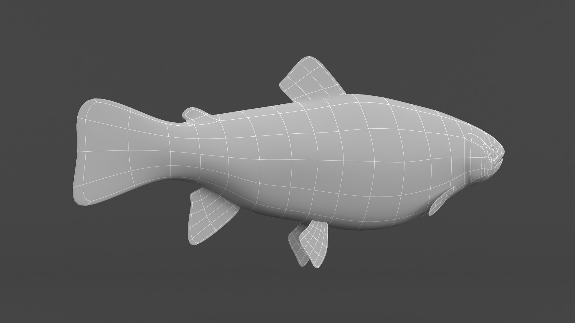3D Model Fish Trout - TurboSquid 2117180