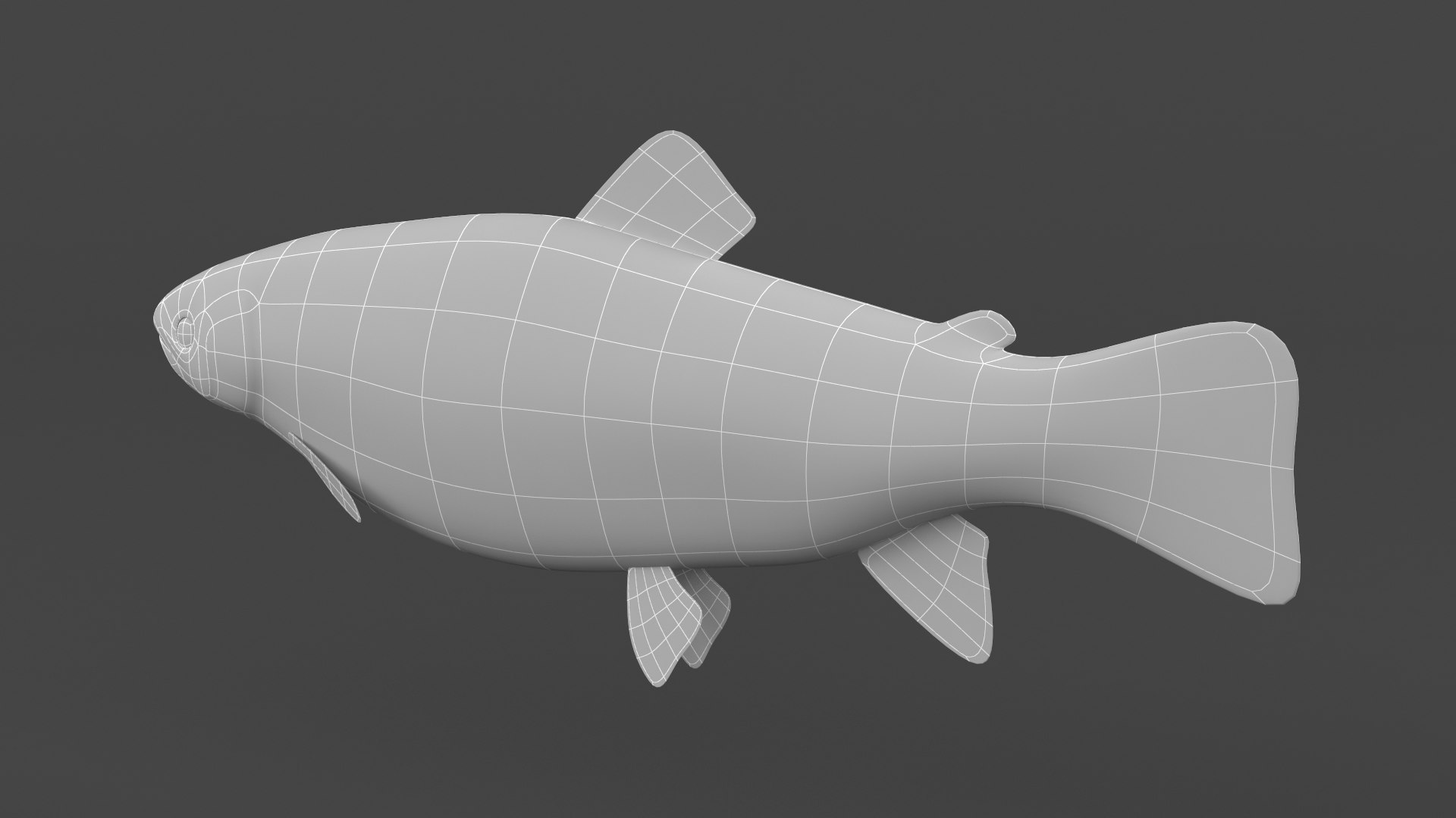 3D Model Fish Trout - TurboSquid 2117180