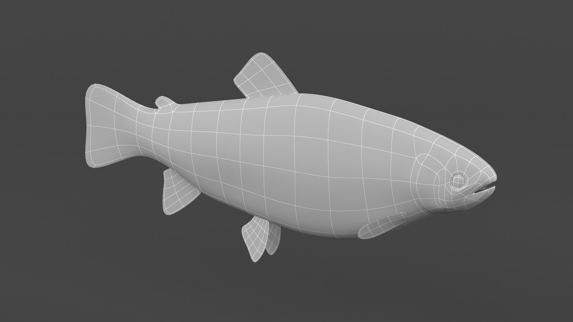 3D Model Fish Trout - TurboSquid 2117180