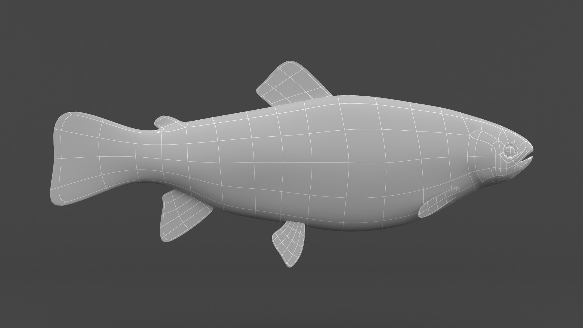 3D Model Fish Trout - TurboSquid 2117180