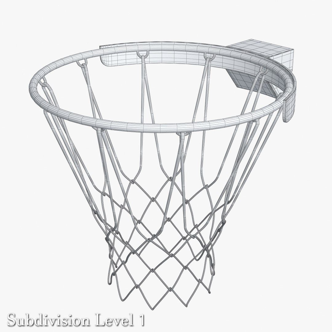 3d basketball rim