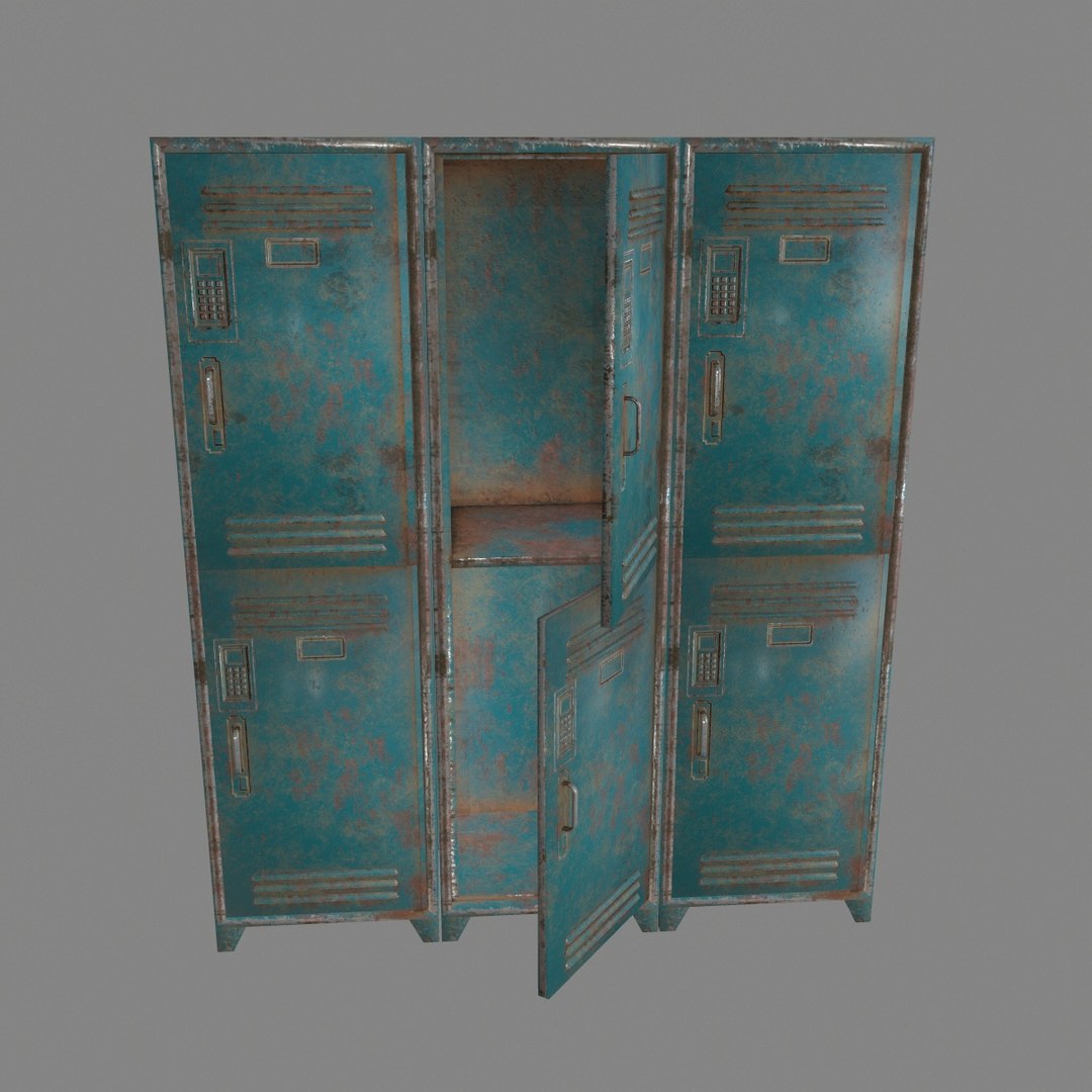 3D Locker - TurboSquid 1303588