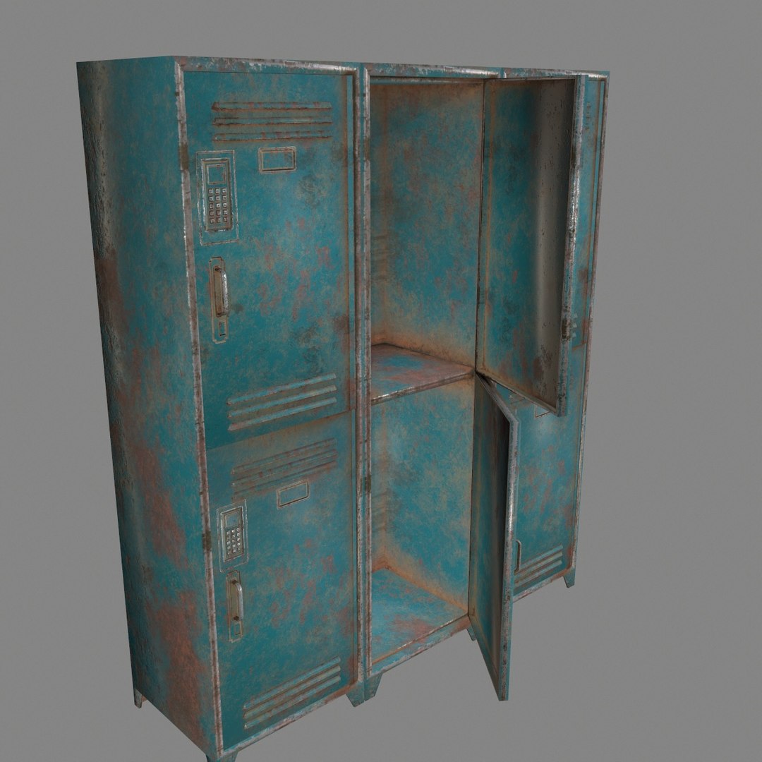 3D Locker - TurboSquid 1303588