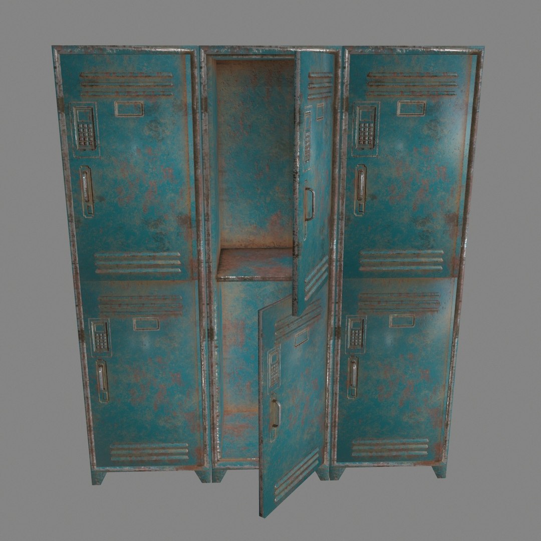 3D Locker - TurboSquid 1303588