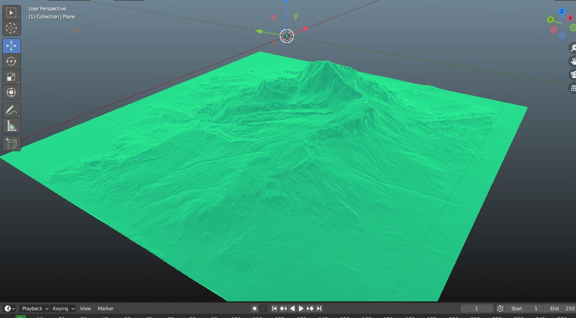 Realistic Sandy Terrain 3D Model 3D Model - TurboSquid 1961513