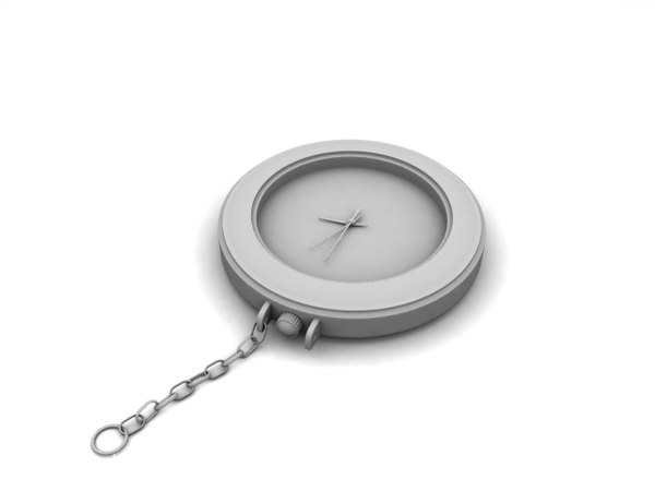 3d pocket watch