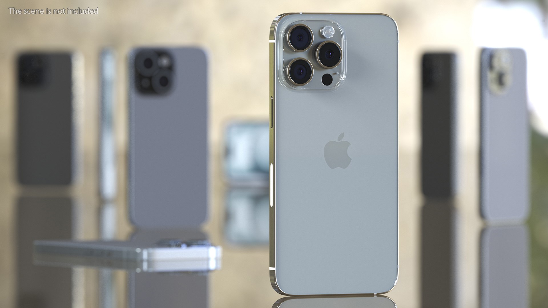 Apple IPhone 15 Pro Max Natural Titanium 3D Model - TurboSquid 2144465