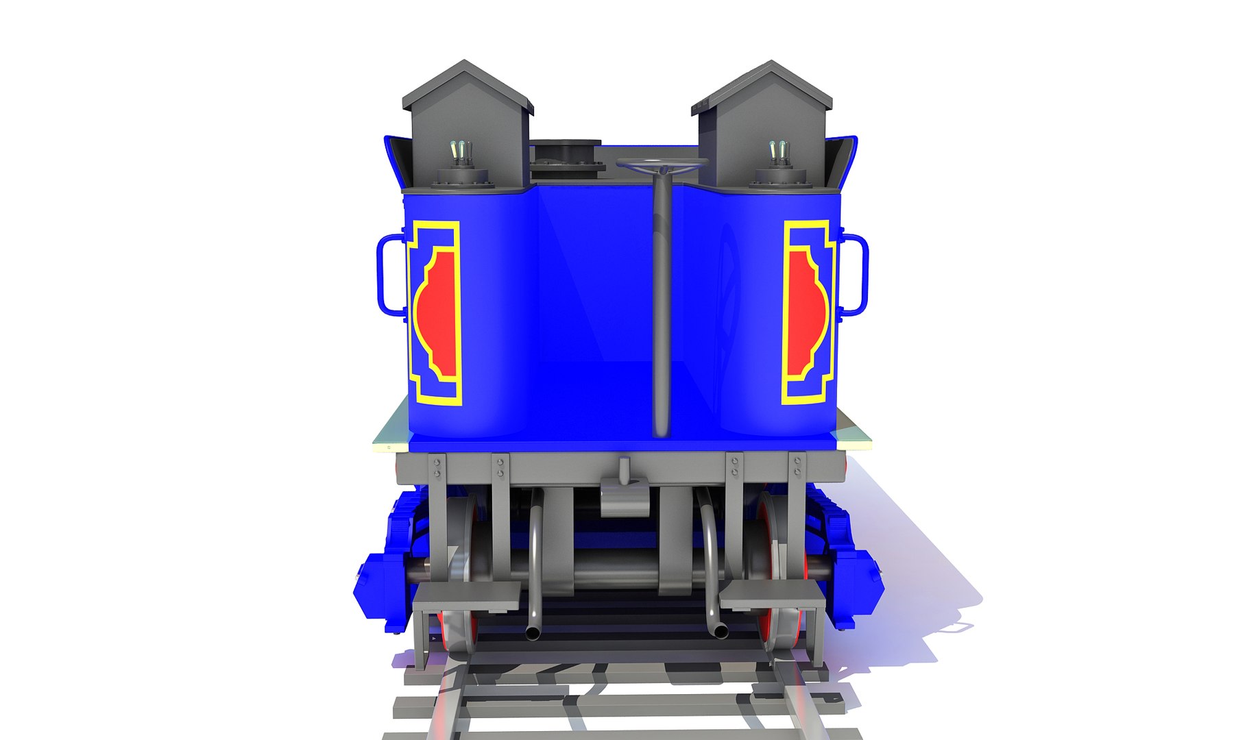 Train Tender 3D Model - TurboSquid 1378463