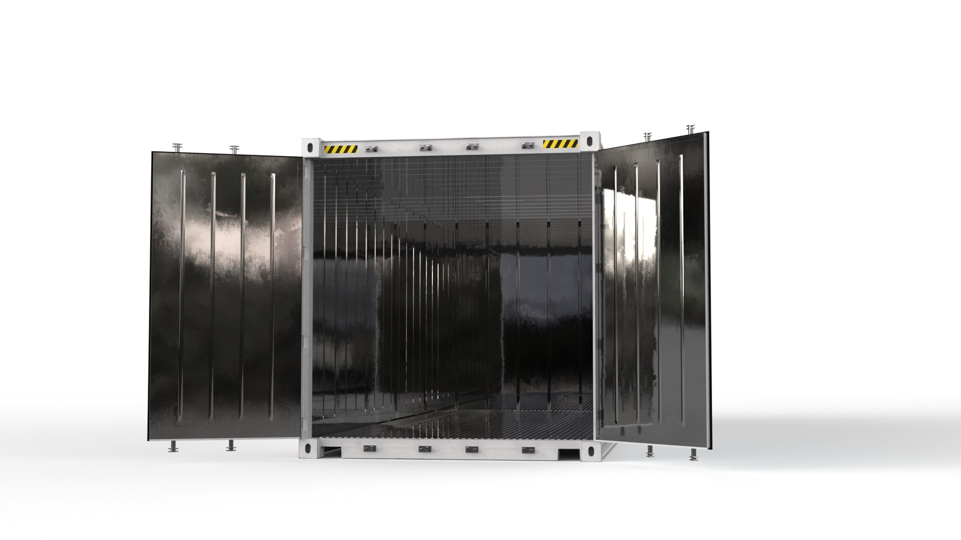 3D 20feet K-LINE Shipping Container Reefer CARRIER Model - TurboSquid ...