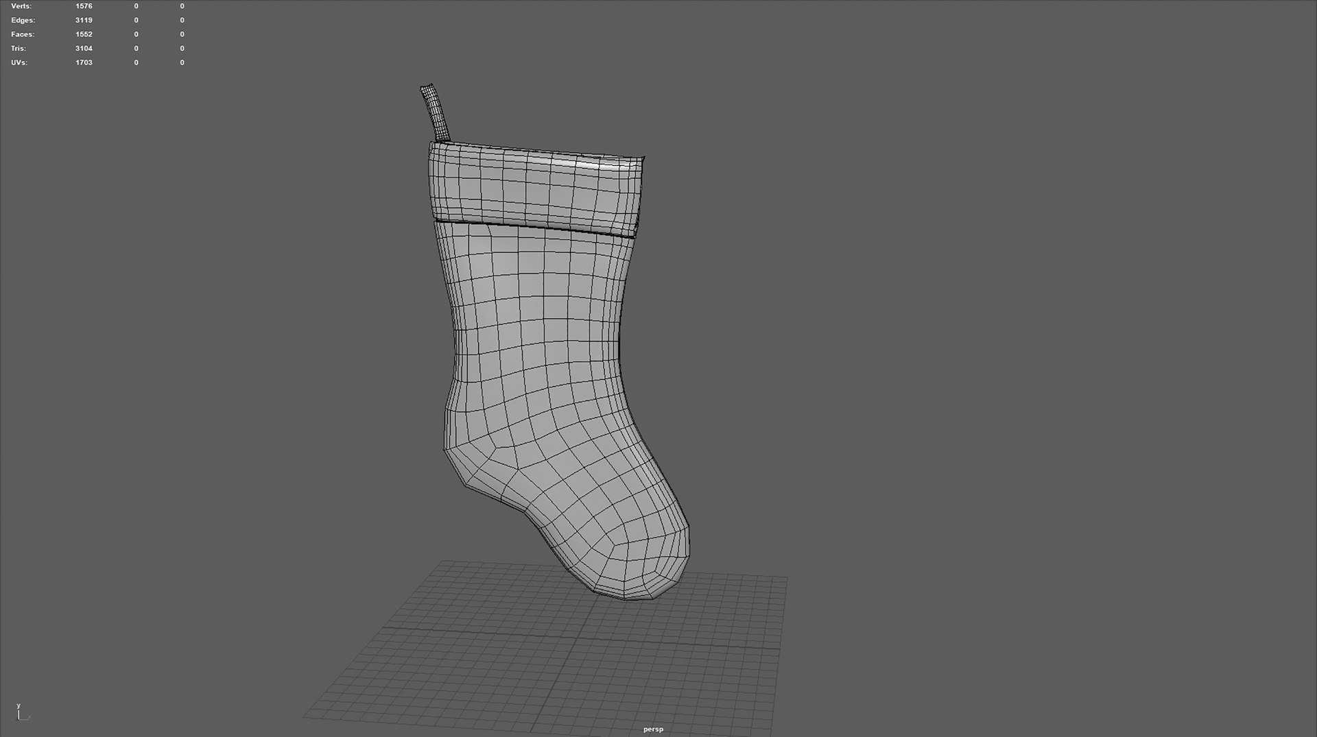 Christmas Stocking 3D Model - TurboSquid 1981486