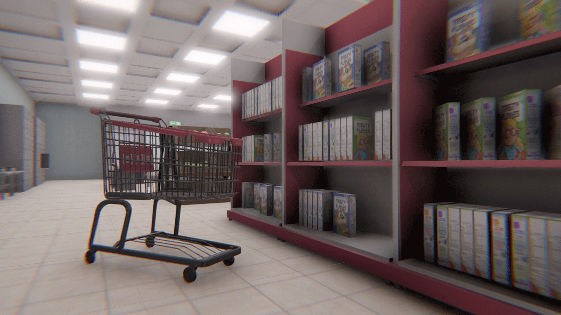 Vr Grocery Store - 3D Model - TurboSquid 1426925
