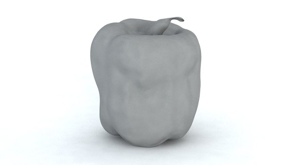 3d bell pepper