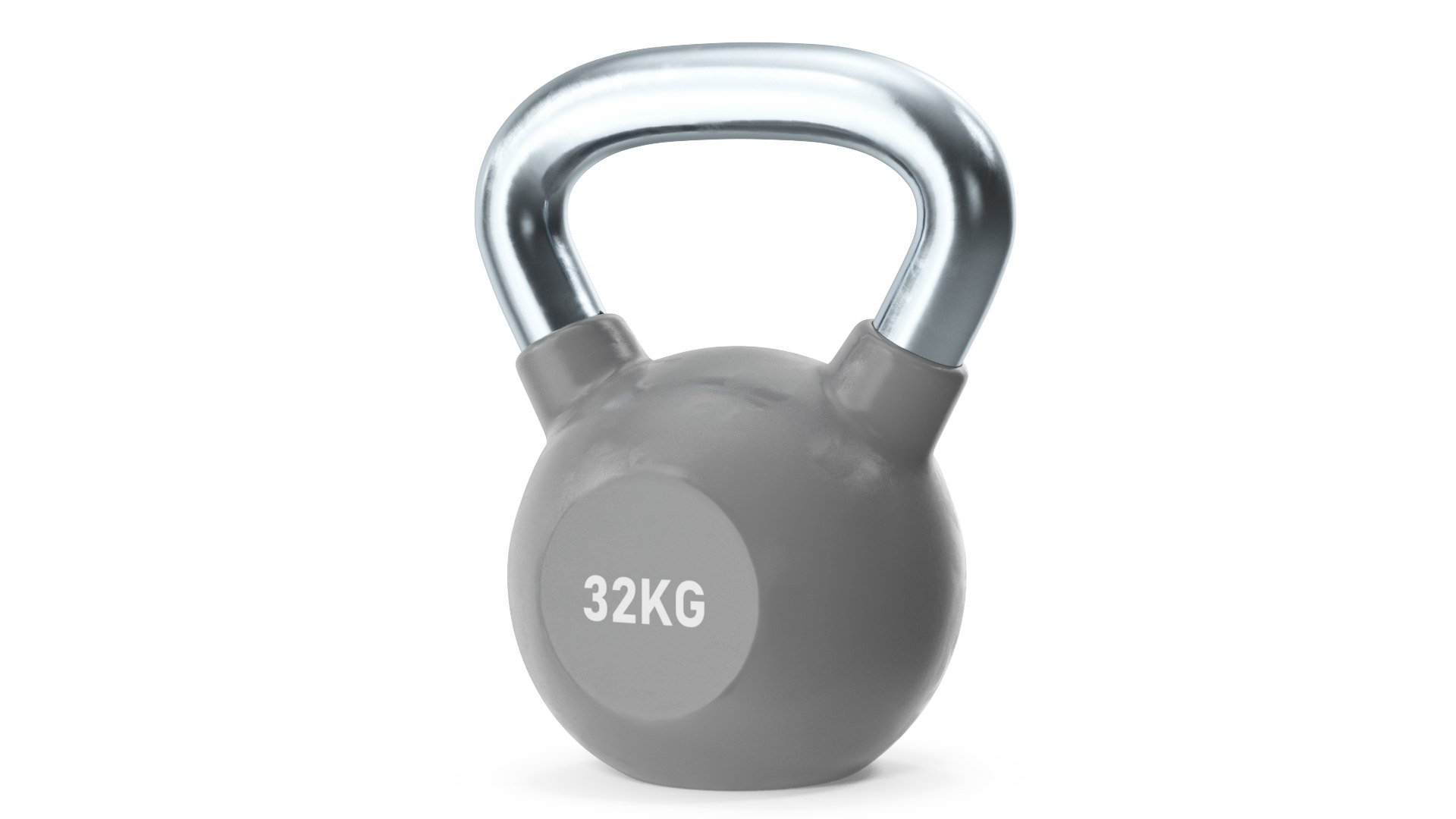 Vinyl Coated Wide Handle Kettlebell 32kg 3D Model - TurboSquid 2068575