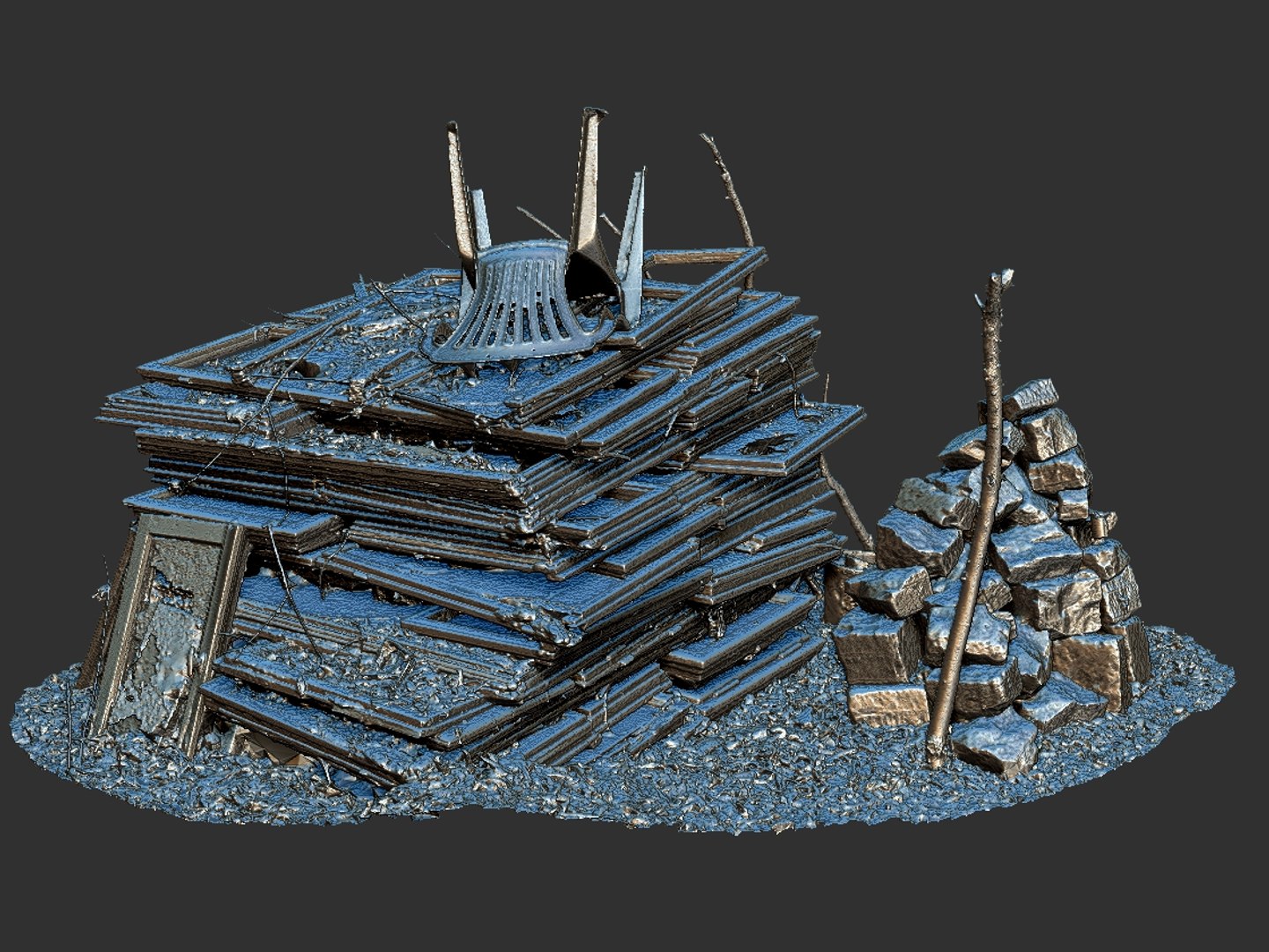 Slums Scan 3D Model - TurboSquid 1712811