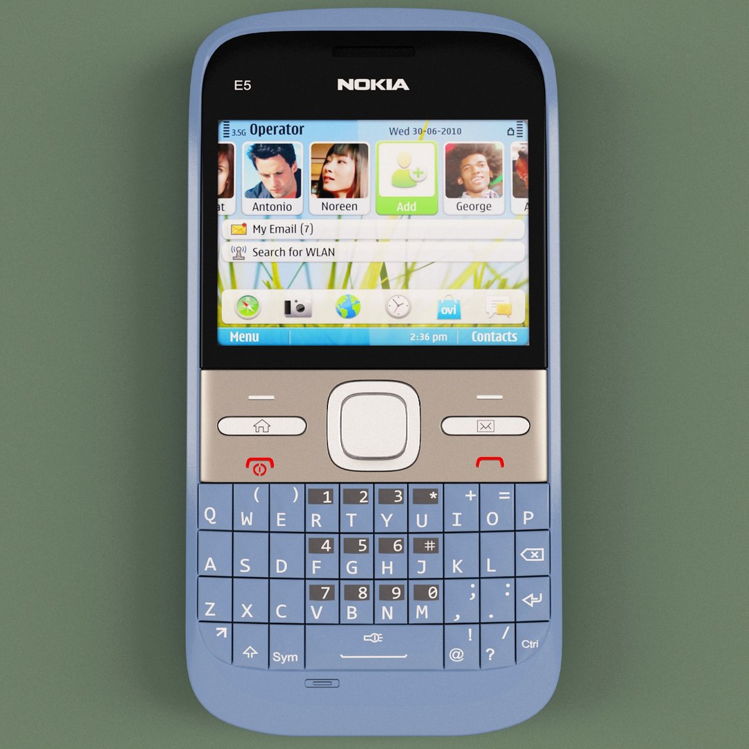 nokia e5 features