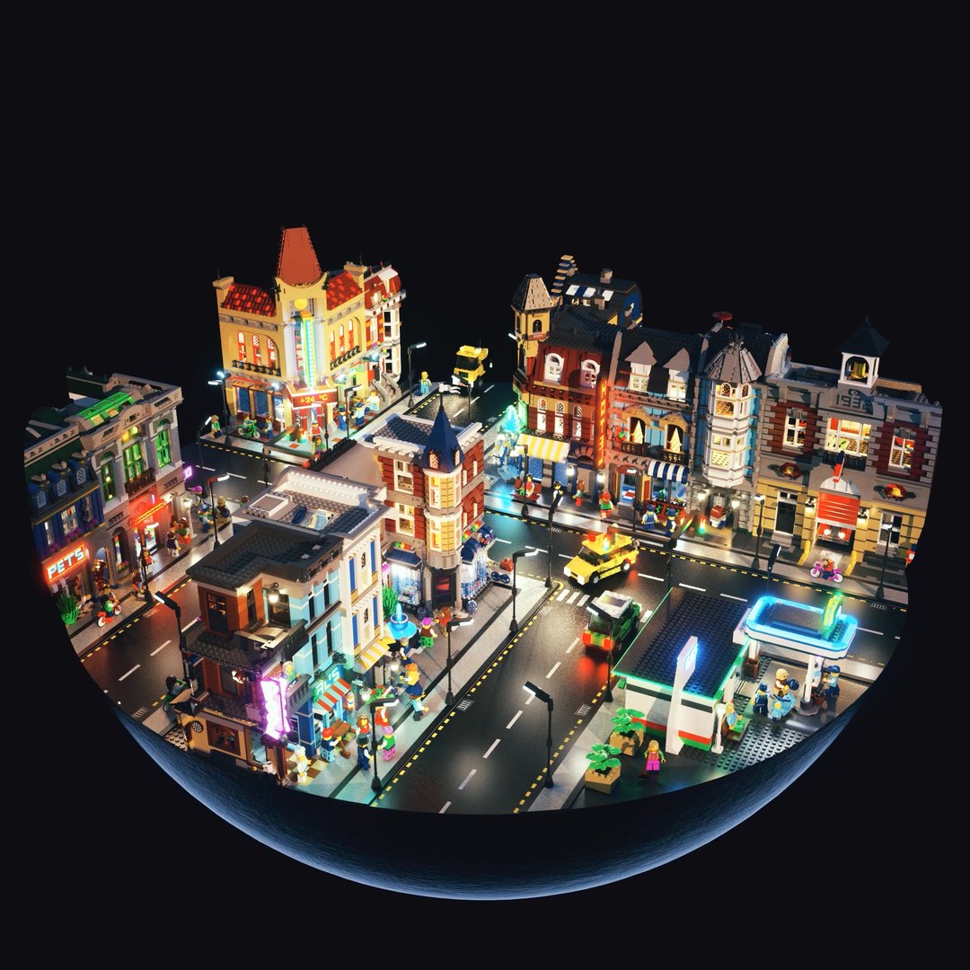 LEGO Planet 3D - TurboSquid 1844304