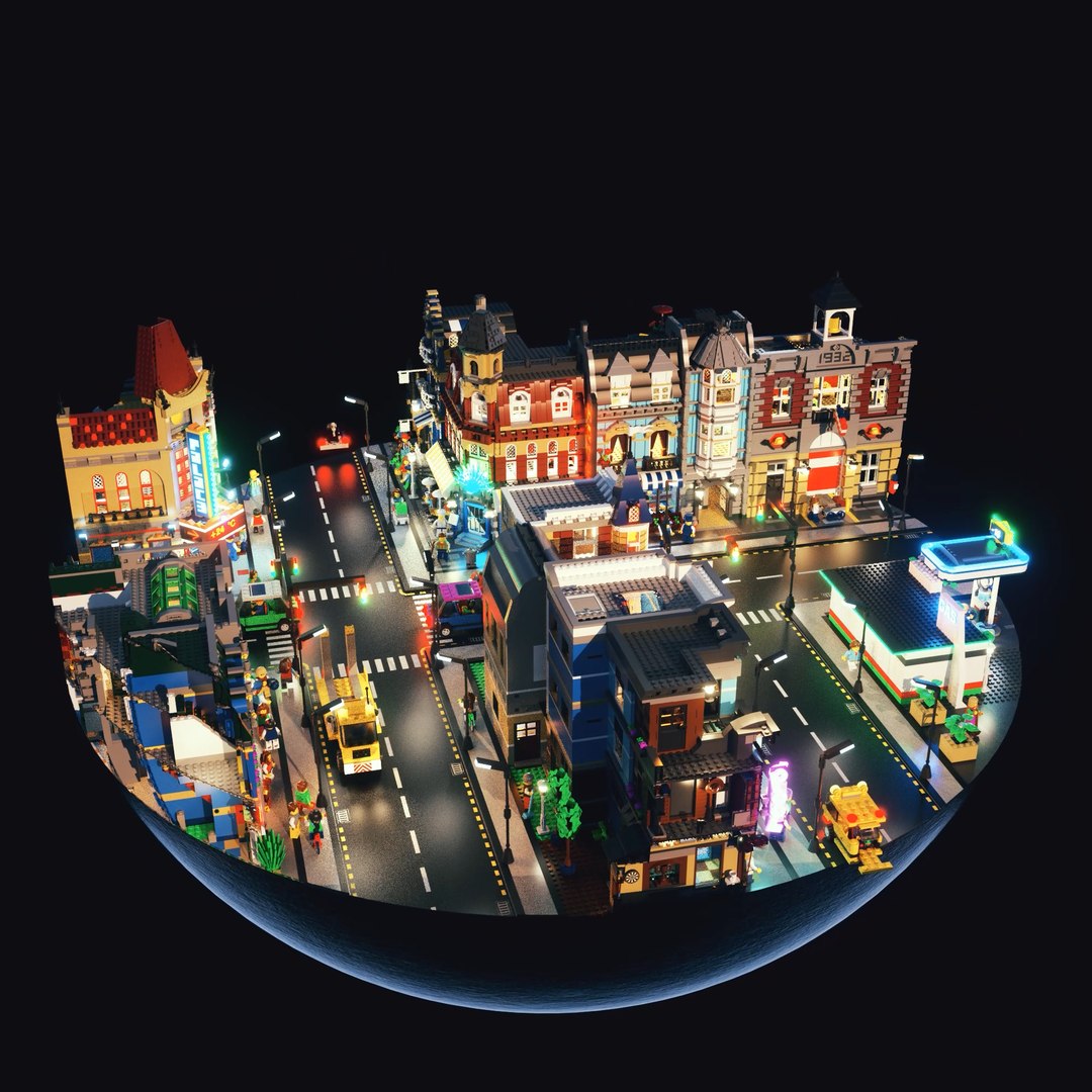 LEGO Planet 3D - TurboSquid 1844304