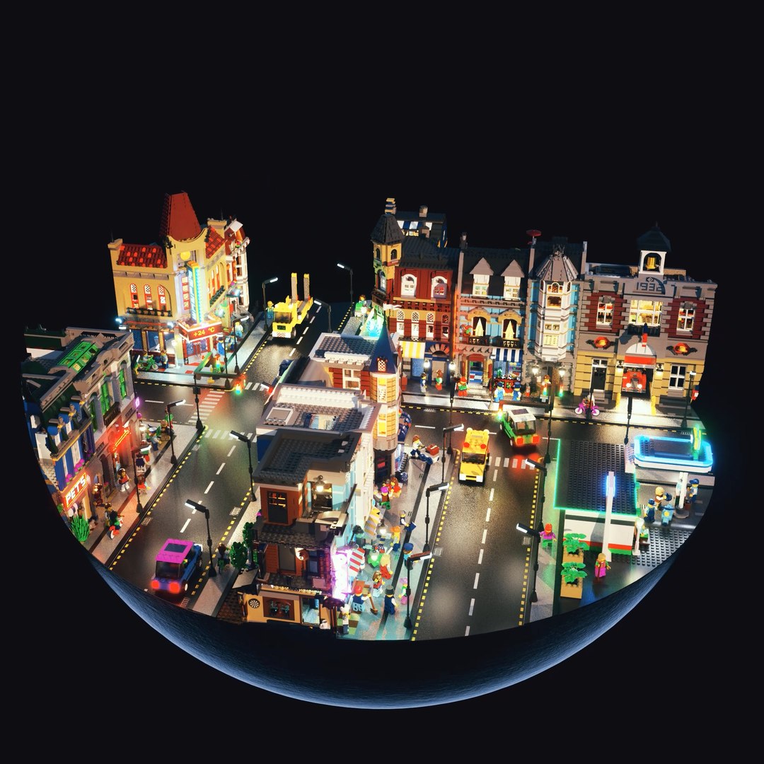 LEGO Planet 3D - TurboSquid 1844304