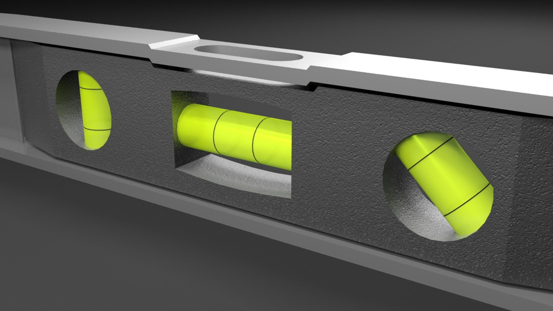 Spirit Level 3d Model