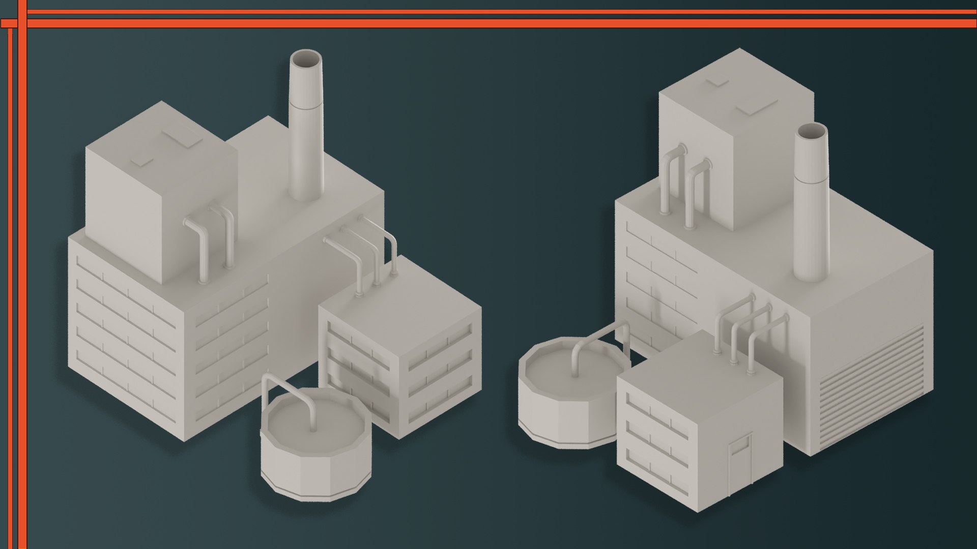 3D Factory Building VOL-03 Model - TurboSquid 2325513