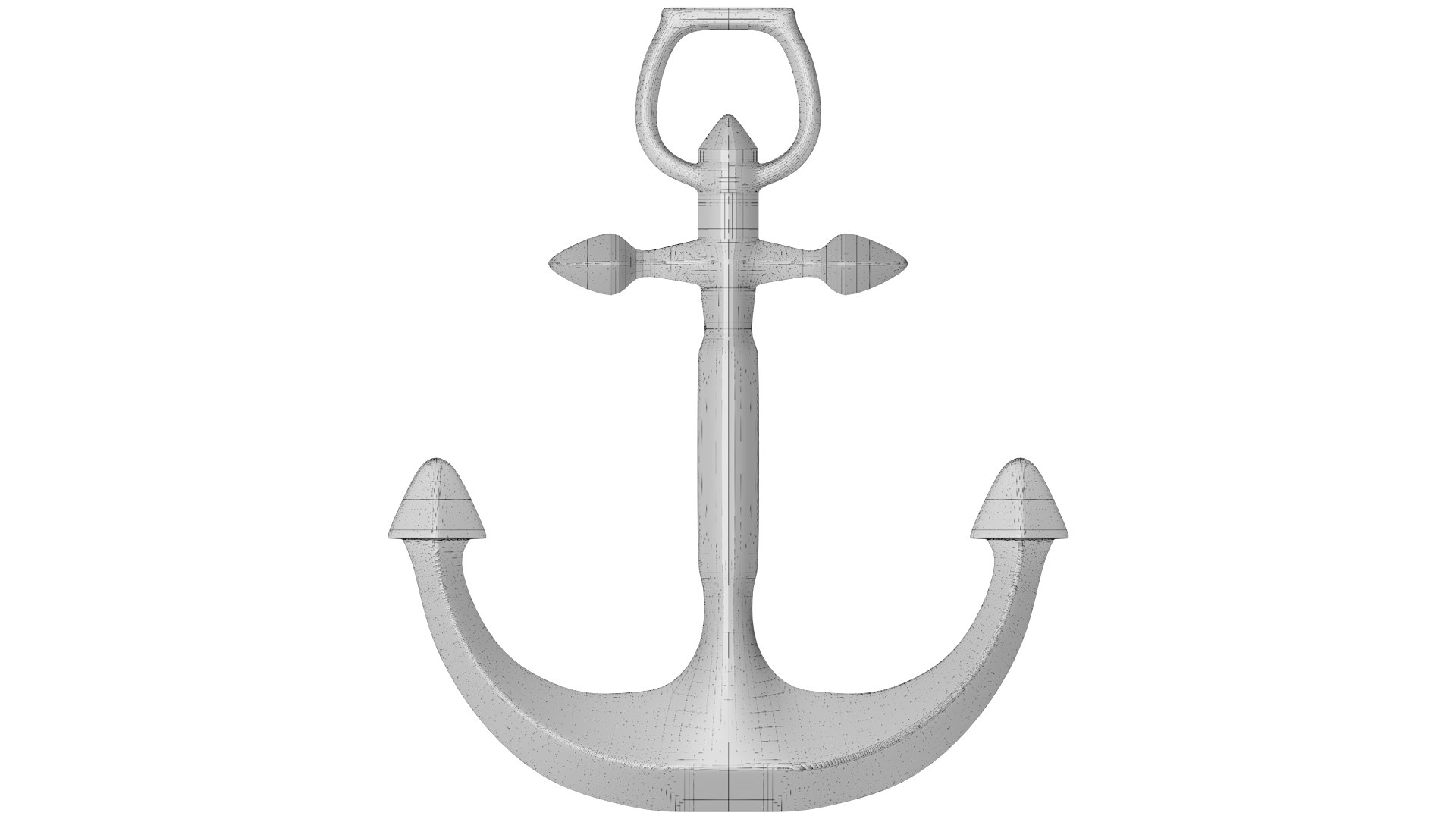 3D Model Ship Anchor Model 2 - TurboSquid 2249905