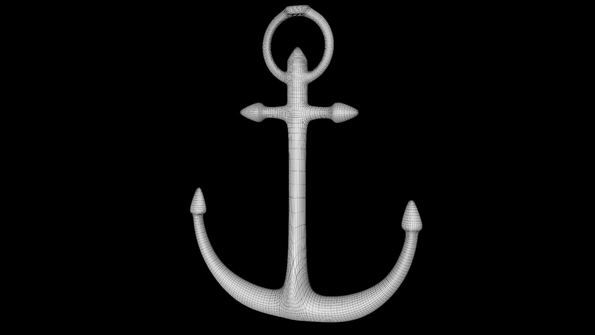 3D Model Ship Anchor Model 2 - TurboSquid 2249905