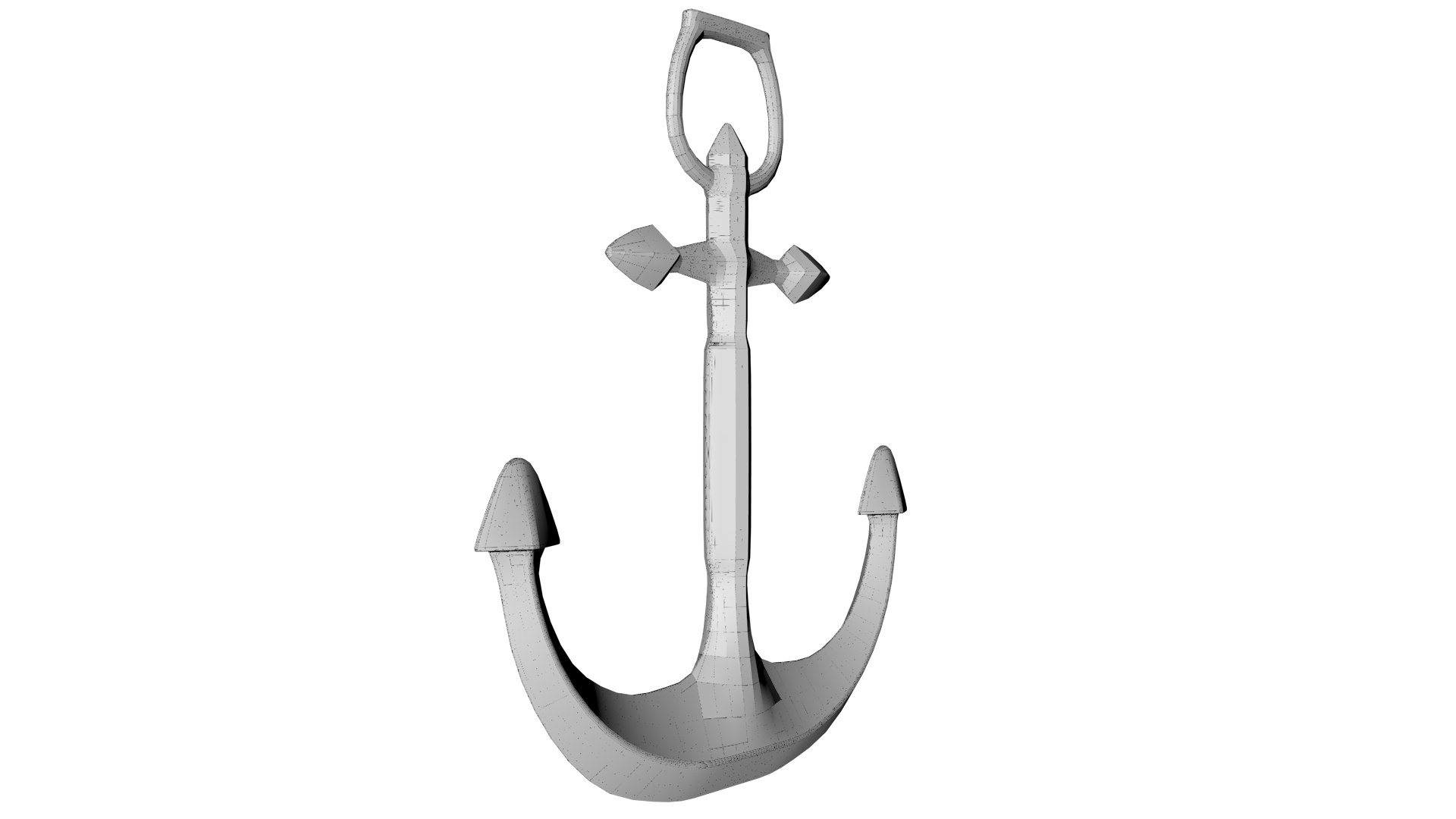 3D Model Ship Anchor Model 2 - TurboSquid 2249905