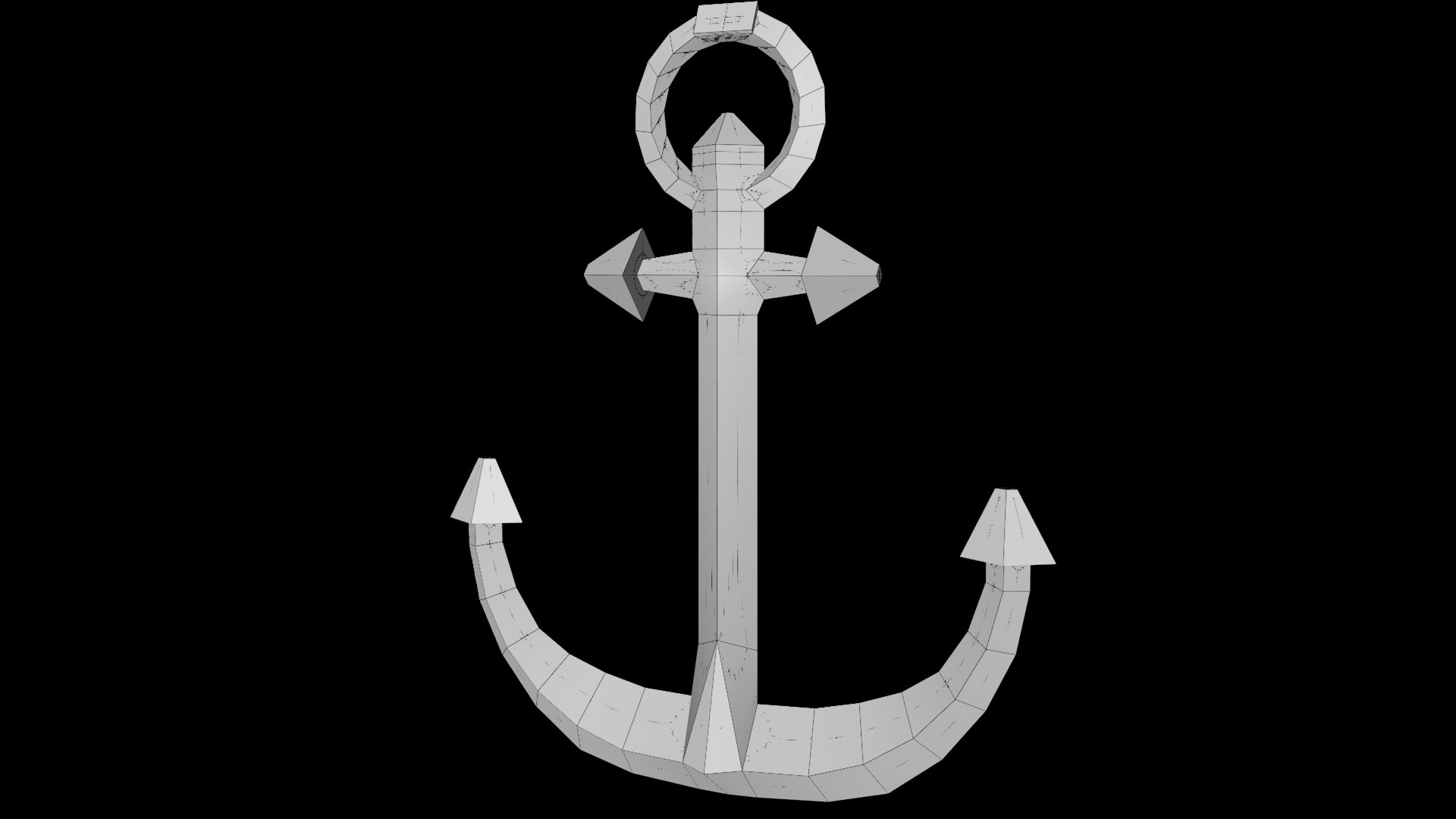 3D Model Ship Anchor Model 2 - TurboSquid 2249905