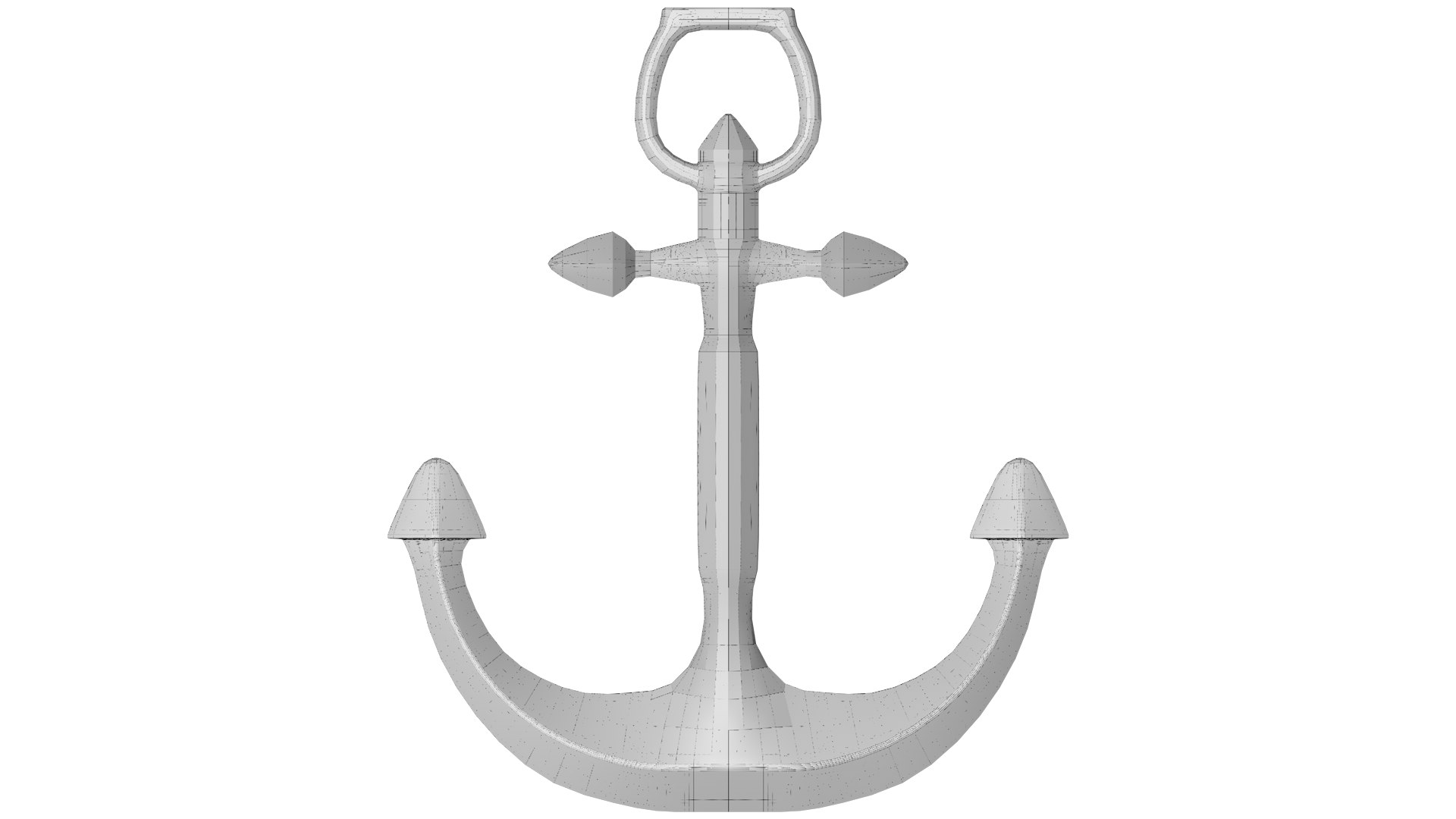 3D Model Ship Anchor Model 2 - TurboSquid 2249905