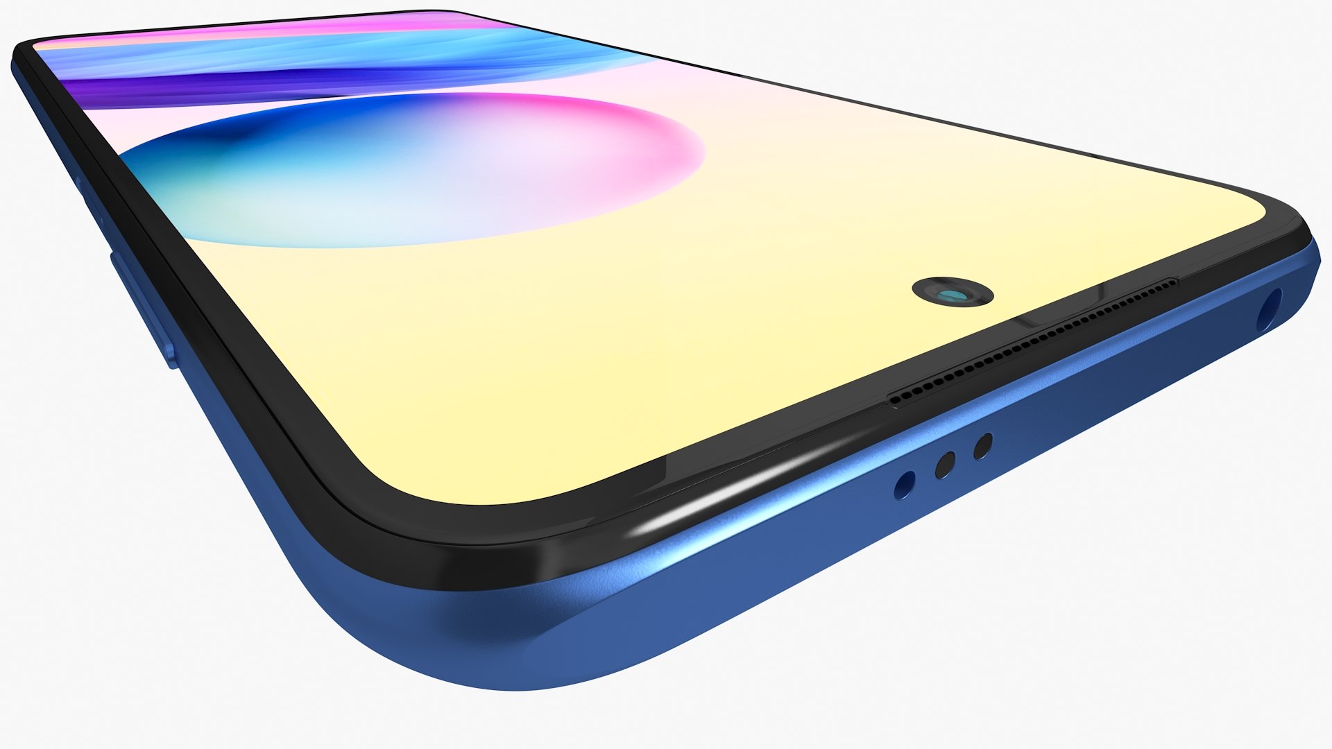 Xiaomi Redmi Note 10 5G Nighttime Blue Model - TurboSquid 1731800