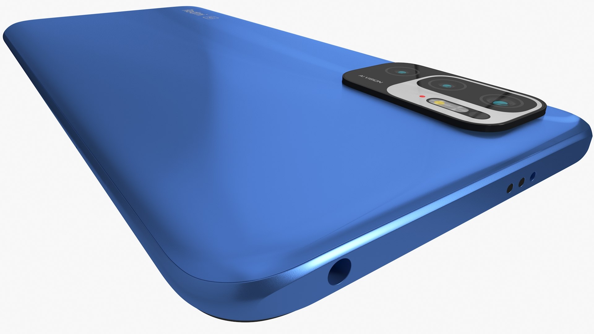 Xiaomi Redmi Note 10 5G Nighttime Blue Model - TurboSquid 1731800