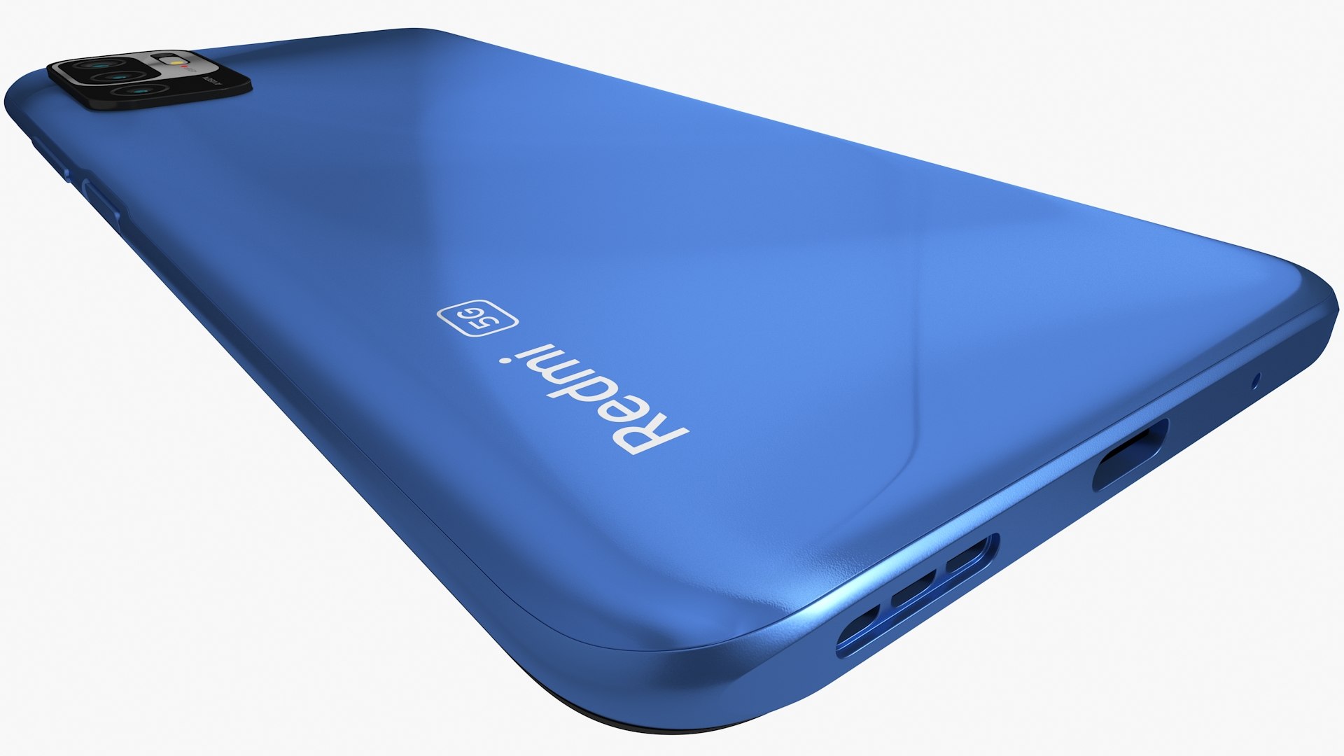 Xiaomi Redmi Note 10 5G Nighttime Blue Model - TurboSquid 1731800