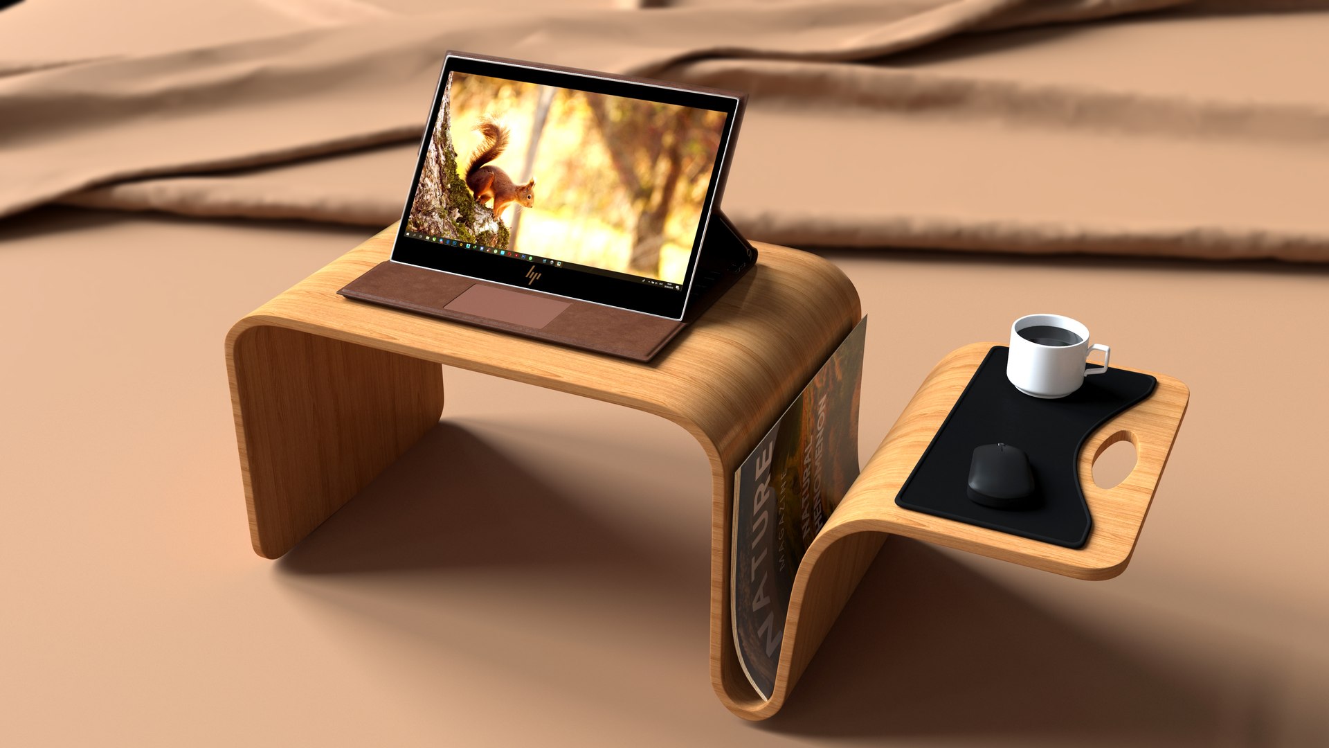 Table Computer Laptop 3D Model - TurboSquid 1433987