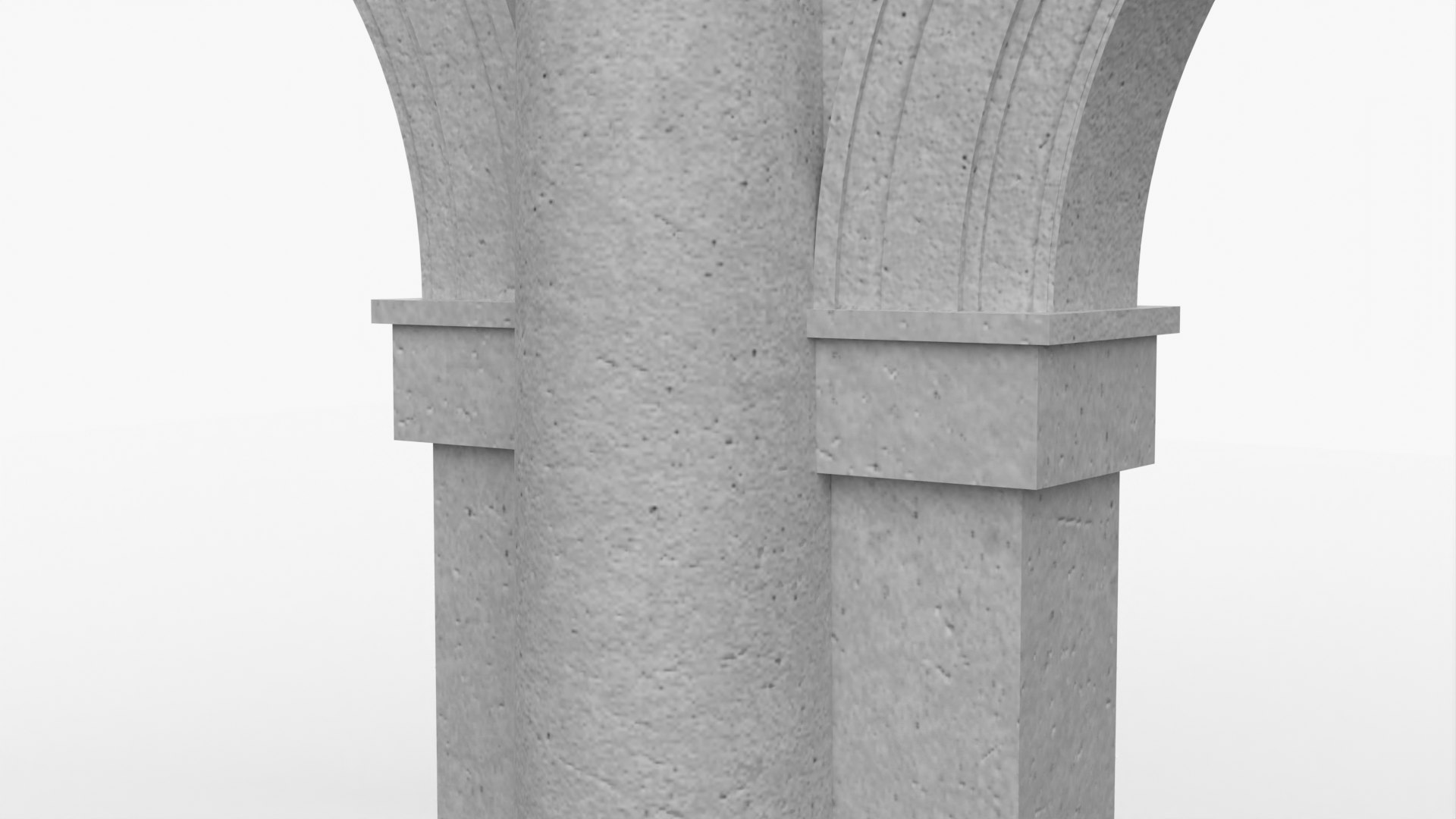 3D Triple Arch 012 Model - TurboSquid 2093782