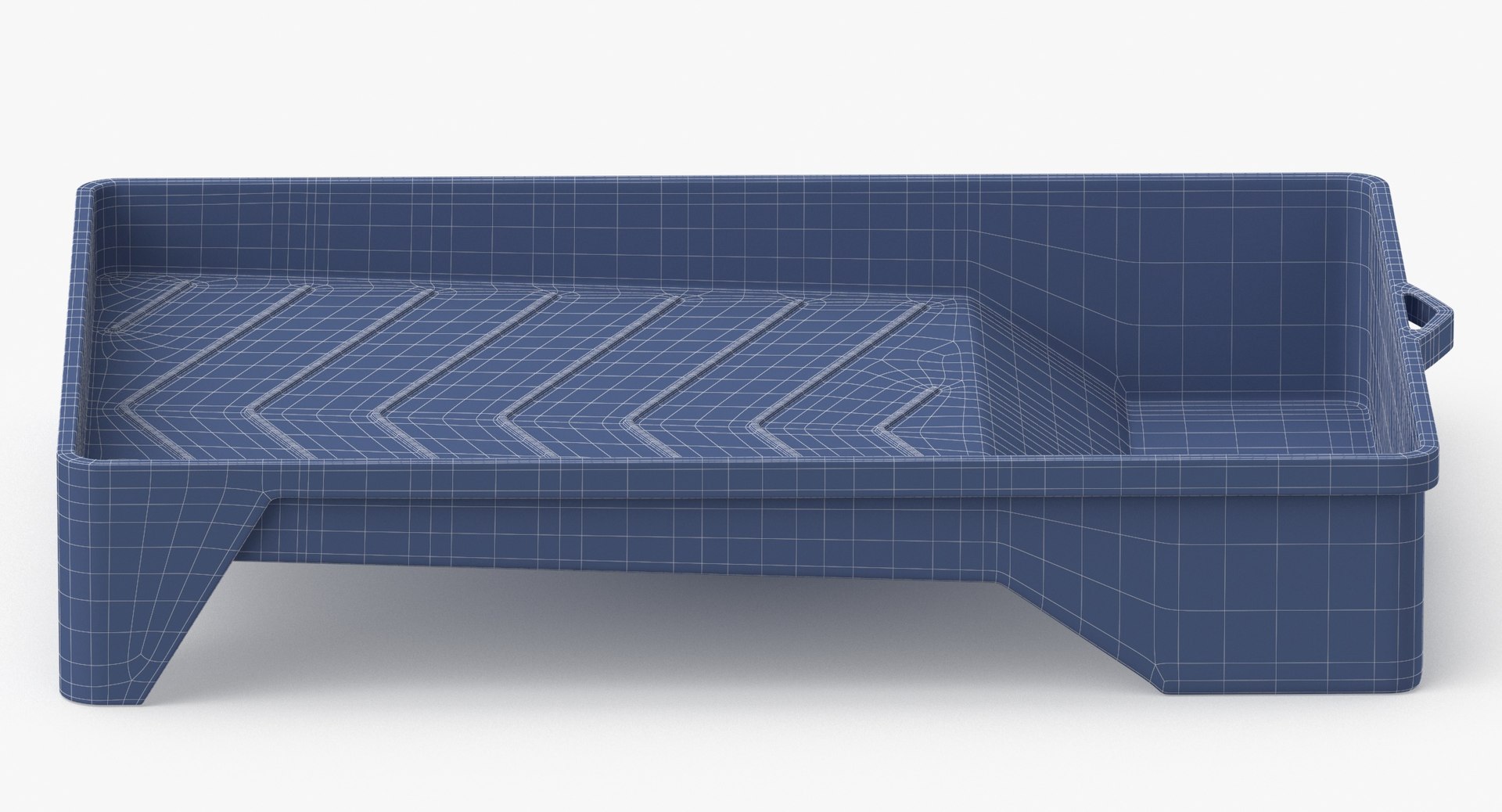 Paint Tray Plastic Clean And Dirty(1) 3D Model - TurboSquid 2097598