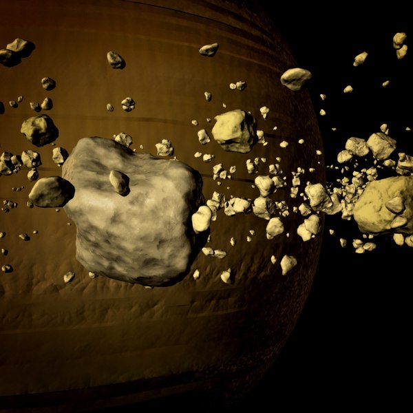 planets saturn approach animation max