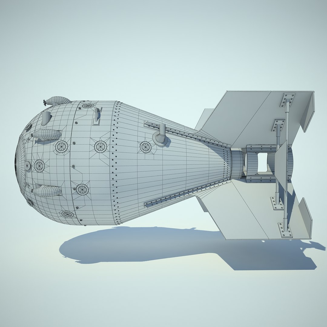 3d Model Nuclear Bomb