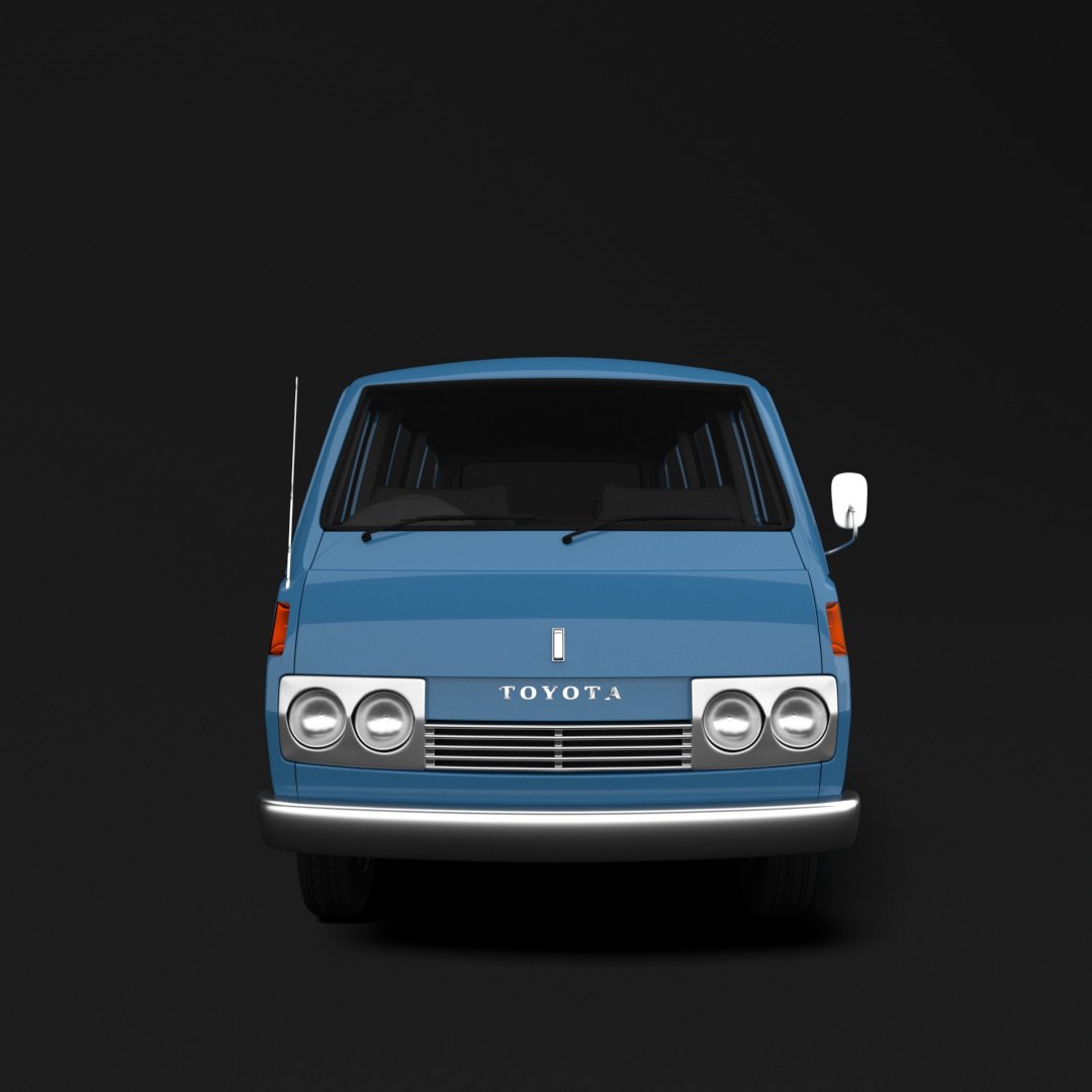 3D Model Toyota Hiace H10 - TurboSquid 2382297