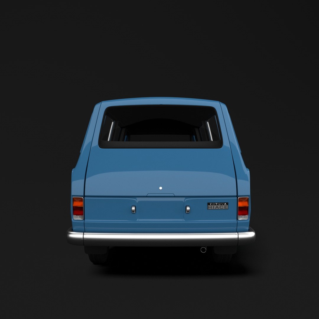 3D Model Toyota Hiace H10 - TurboSquid 2382297
