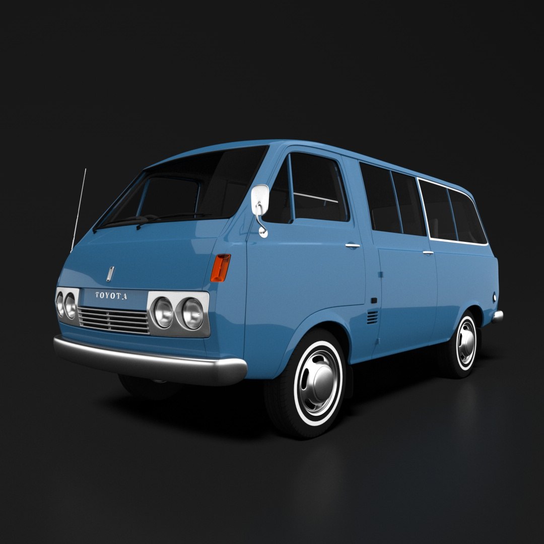 3D Model Toyota Hiace H10 - TurboSquid 2382297