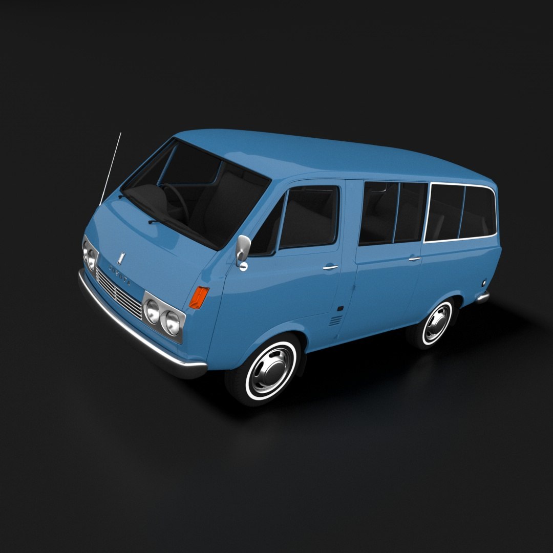 3D Model Toyota Hiace H10 - TurboSquid 2382297