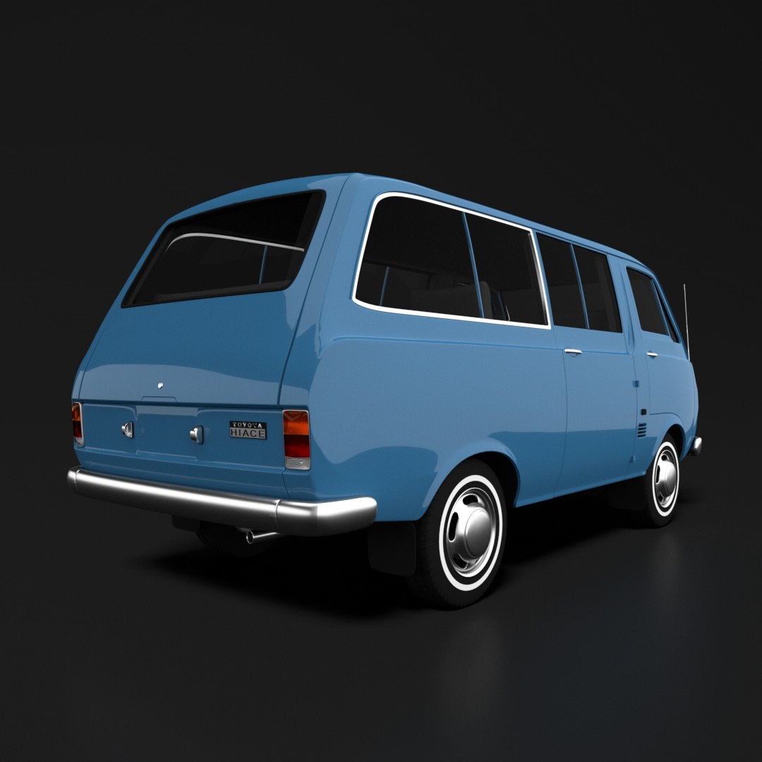 3D Model Toyota Hiace H10 - TurboSquid 2382297