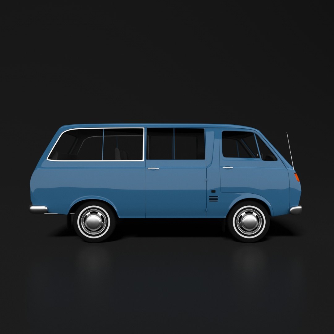 3D Model Toyota Hiace H10 - TurboSquid 2382297