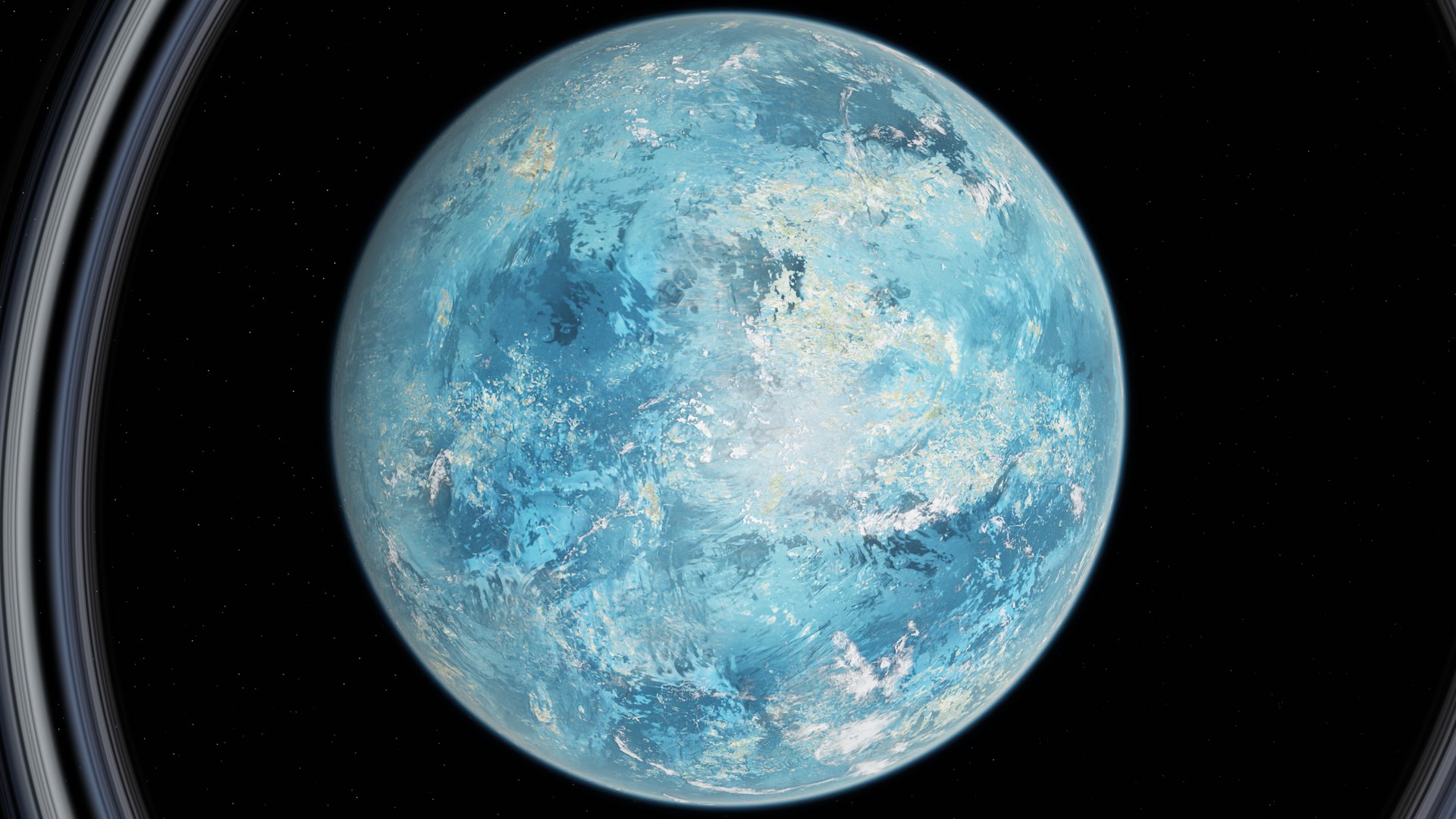 8K Alien Water Planet 3 3D Model - TurboSquid 1930482