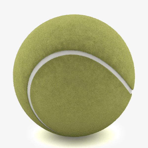 3d tennis ball