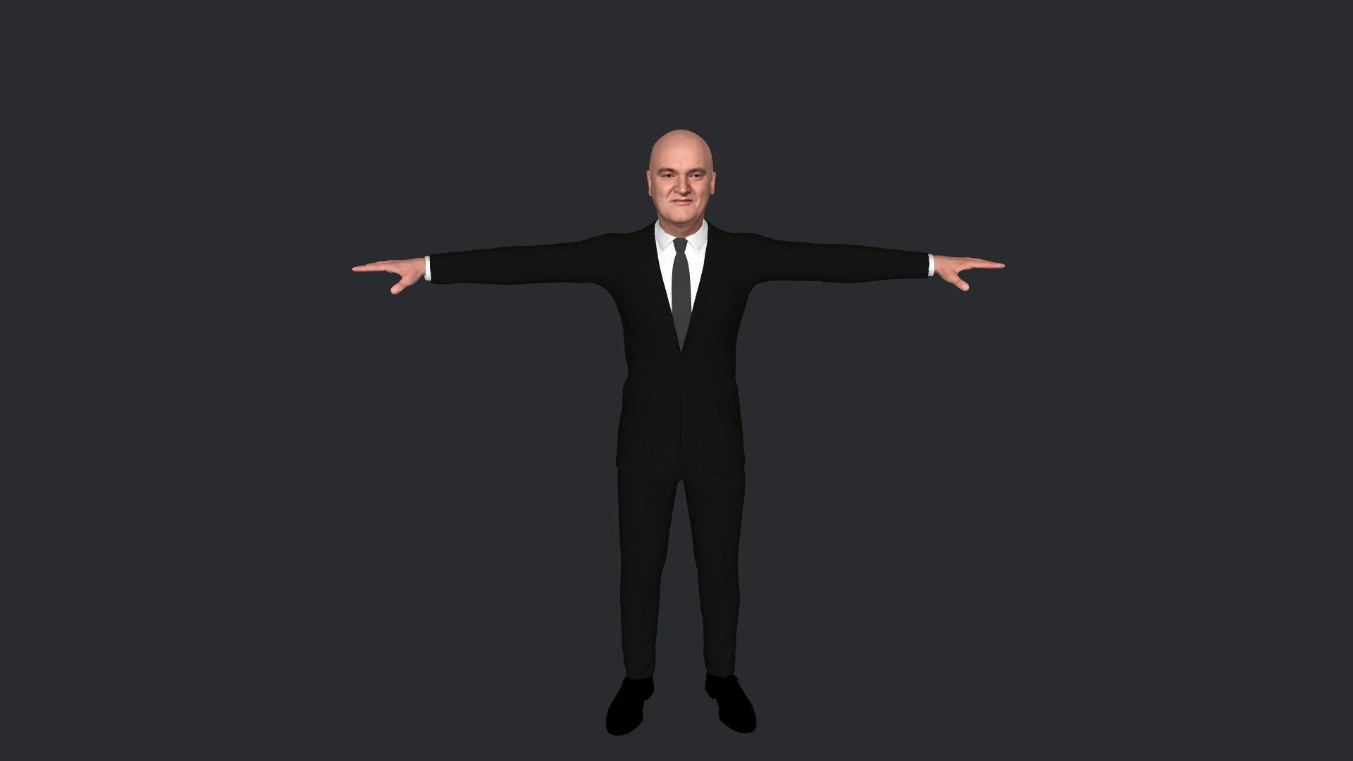 Quentin Tarantino Hyper Realistic Full Body Fully Rigged Character 3D ...