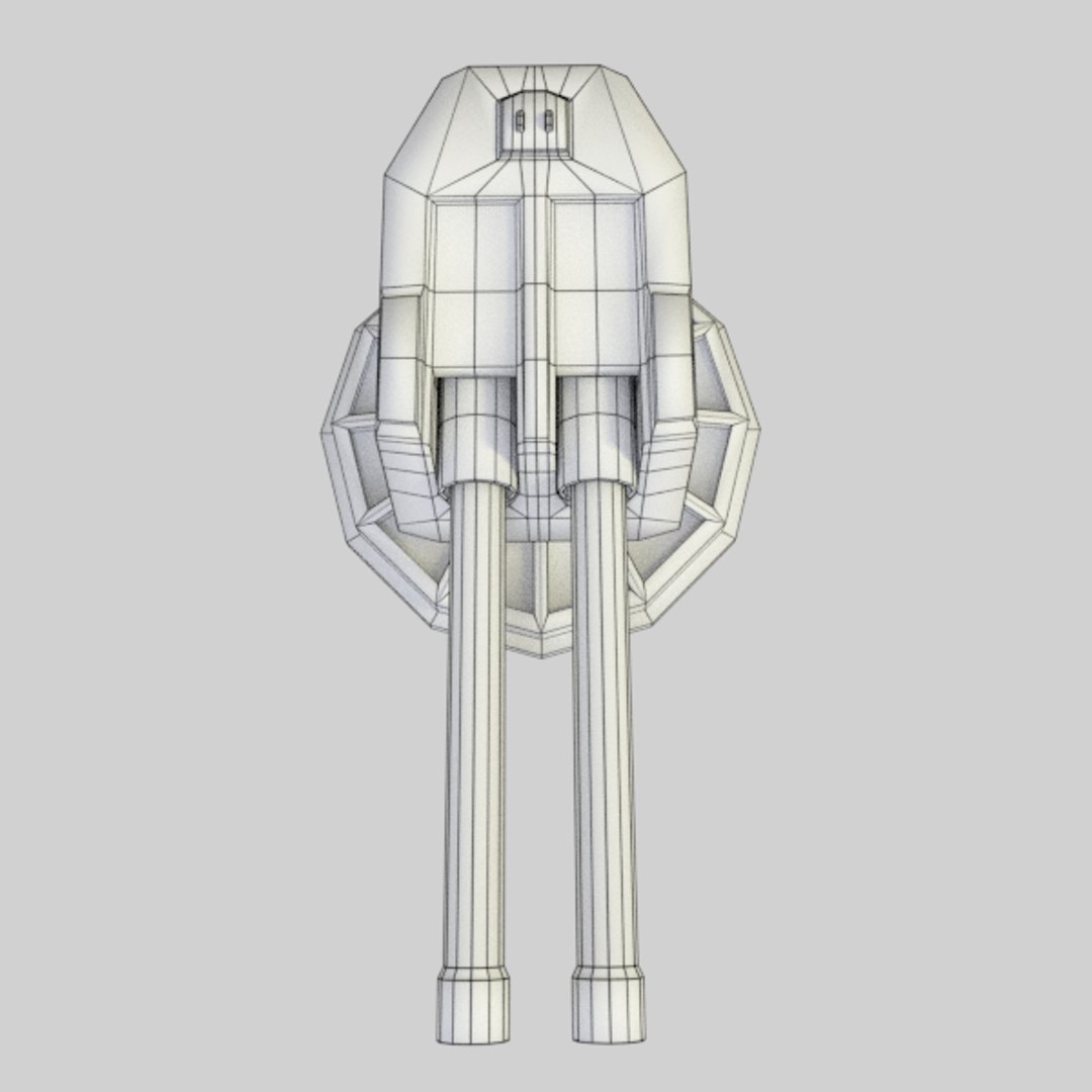 Sentry Turret 3d Model