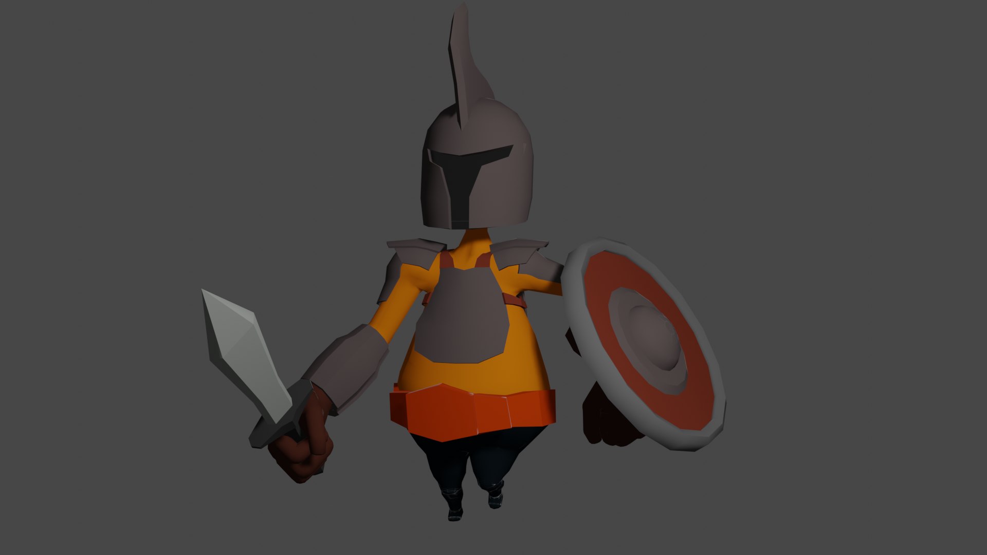 Low Poly Warrior Rpg For Game 3D - TurboSquid 2013957