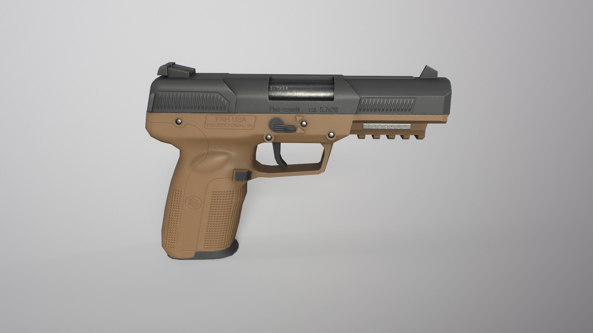 FN Five-seveN Model - TurboSquid 1812637